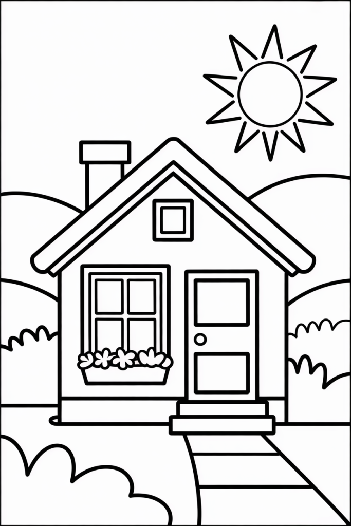 100+ Preschool Coloring Pages 🎨 Free Printable Fun & Learning