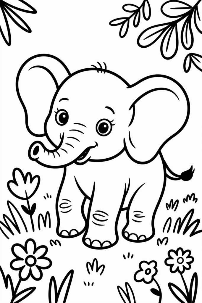 100+ Preschool Coloring Pages 🎨 Free Printable Fun & Learning