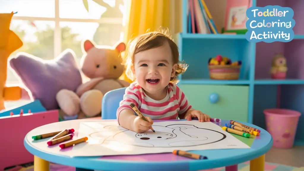 Toddler Coloring Pages – Free Printable Fun for Little Kids