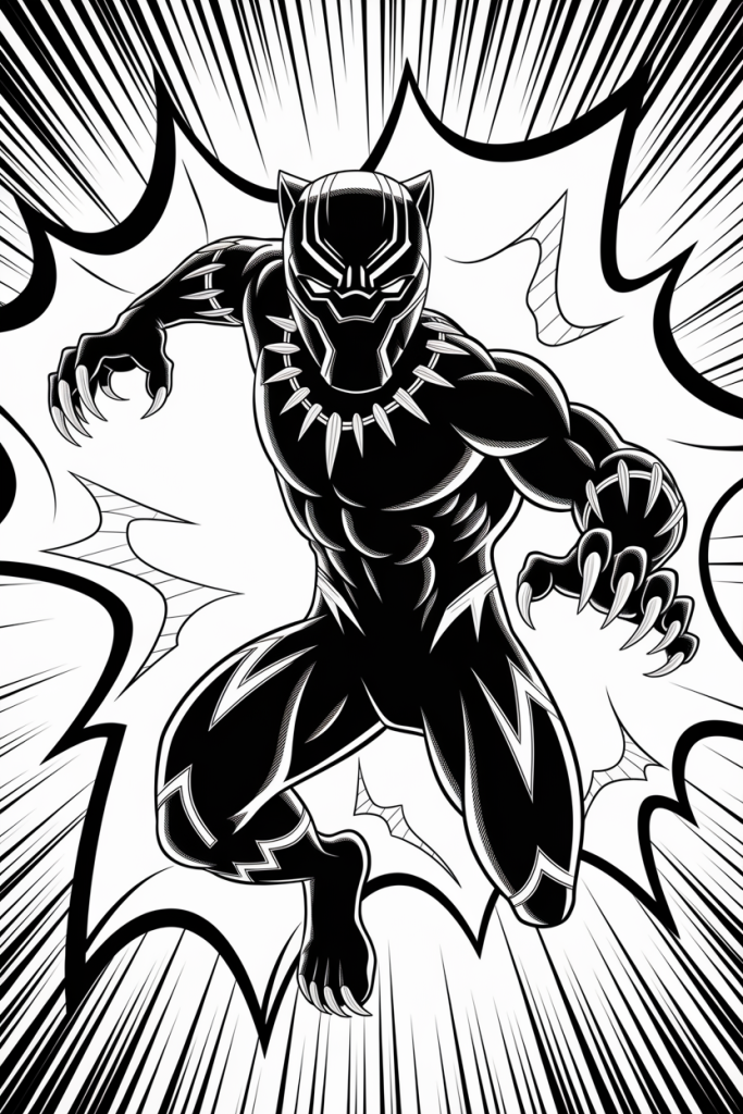 50+ Superhero Coloring Pages for Kids & Adults