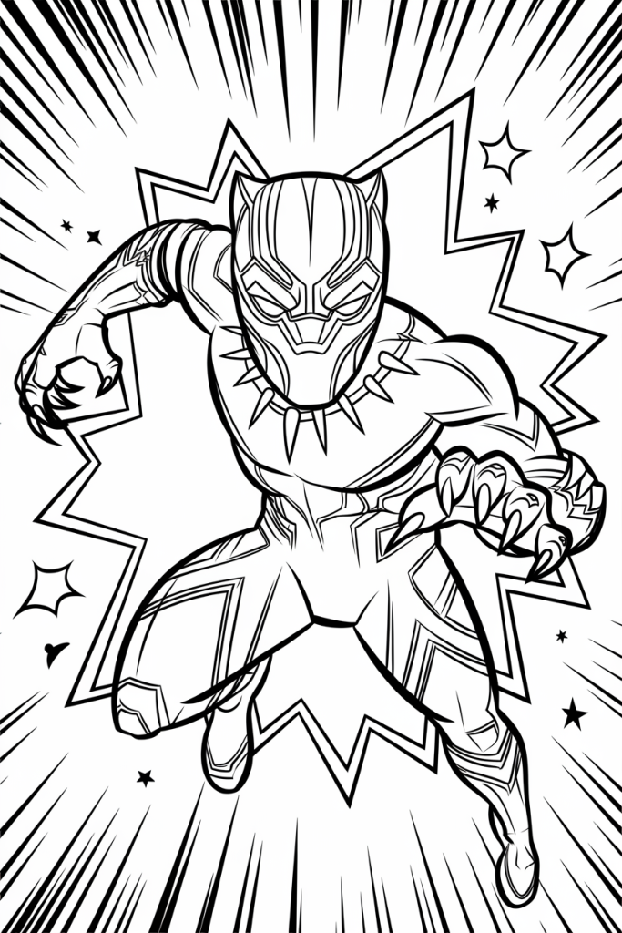 50+ Superhero Coloring Pages for Kids & Adults