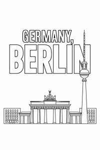 50+ Germany Coloring Pages 🇩🇪 | Free Printables to Download
