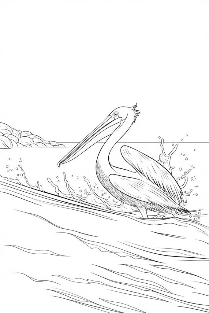 17+ Pelican Coloring Pages – Free Printable Sheets for Kids & Adults