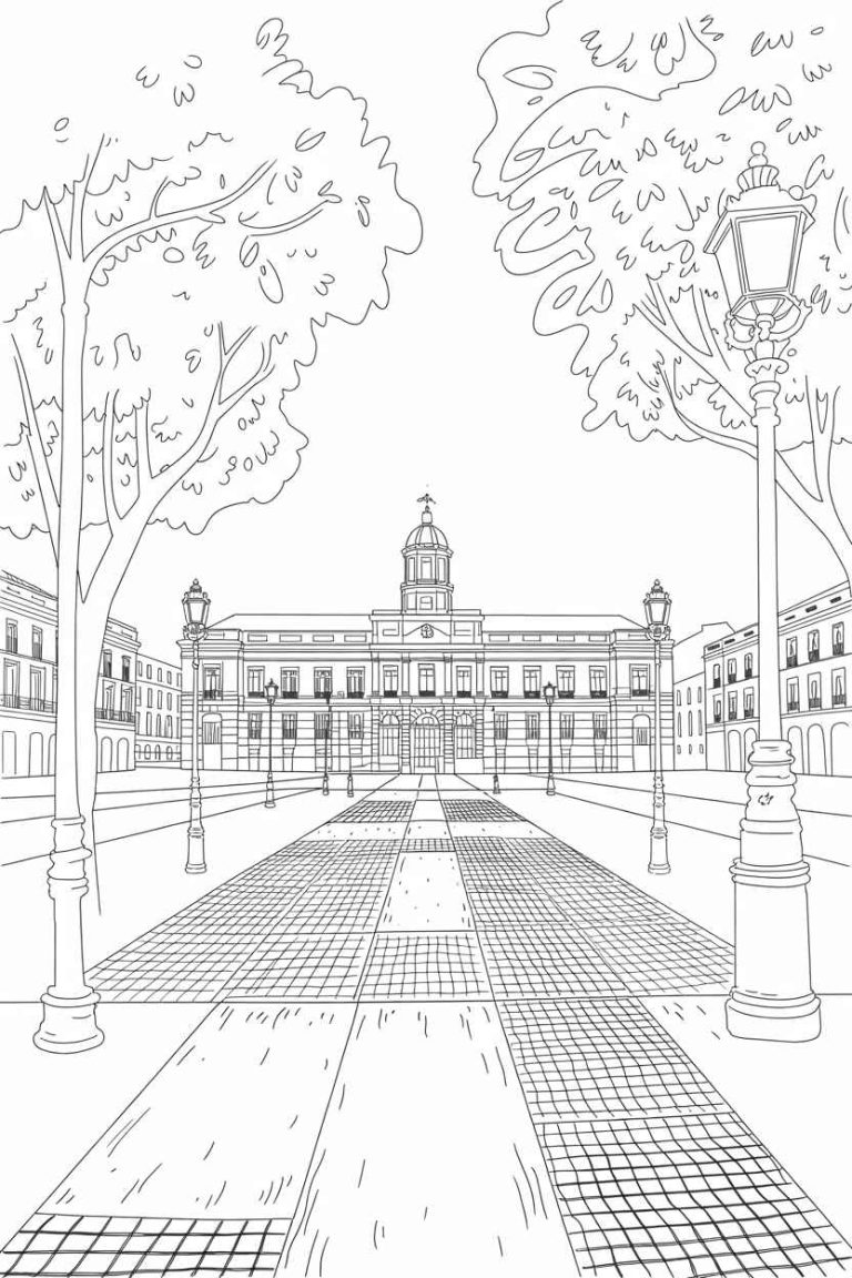 15 Stunning Spain Coloring Pages Free Printable – Download Now!