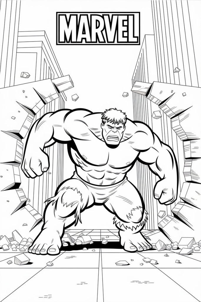 50+ Superhero Coloring Pages for Kids & Adults