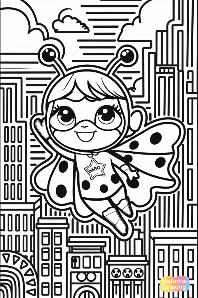 50+ Superhero Coloring Pages for Kids & Adults