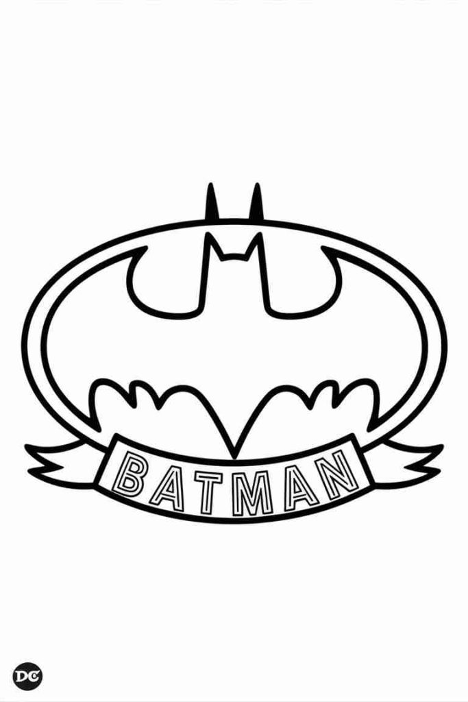 21+ Free & Easy Batman Coloring Pages to Print 🦇🖍️