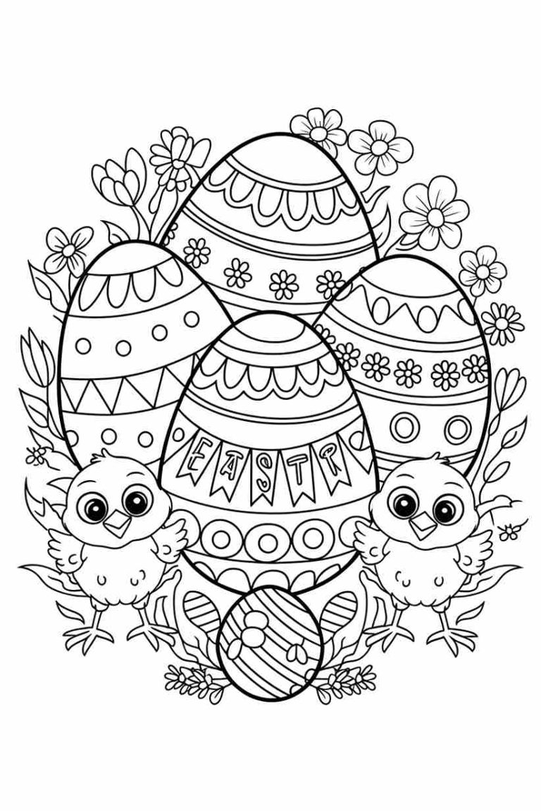 50+ Holiday Coloring Pages – Free Printables for Kids & Fun