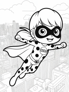 50+ Superhero Coloring Pages for Kids & Adults