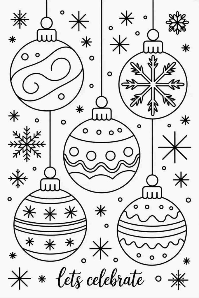 Holiday Coloring Pages Free Printable – Fun for All Ages