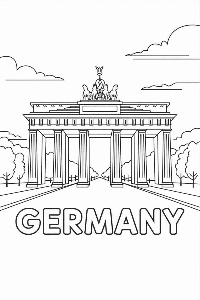 50+ Germany Coloring Pages 🇩🇪 | Free Printables to Download