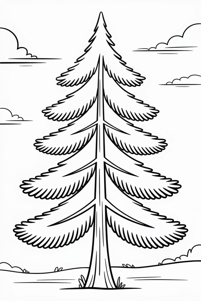 30+ Nature Coloring Pages Printable for All Ages