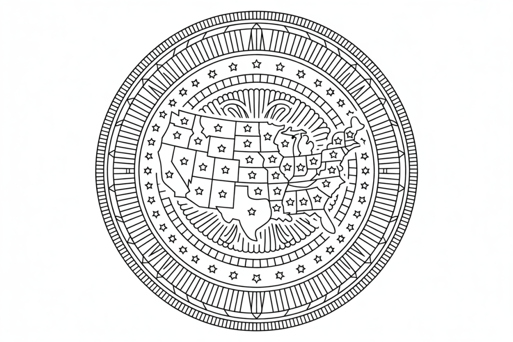 50+ 🇺🇸 United States Coloring Pages 🎨 | Free Printables 2025