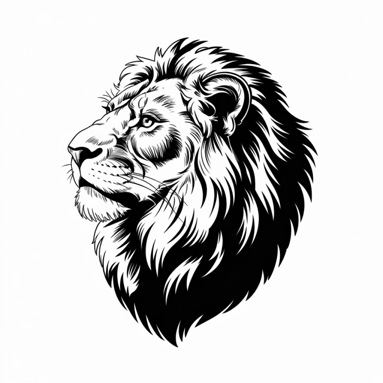 Lion Coloring Pages – Free Printable Fun for All Ages