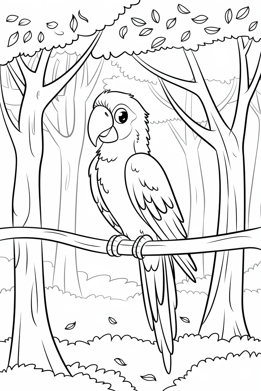 15+ Stunning Macaw Coloring Pages to Download & Color!