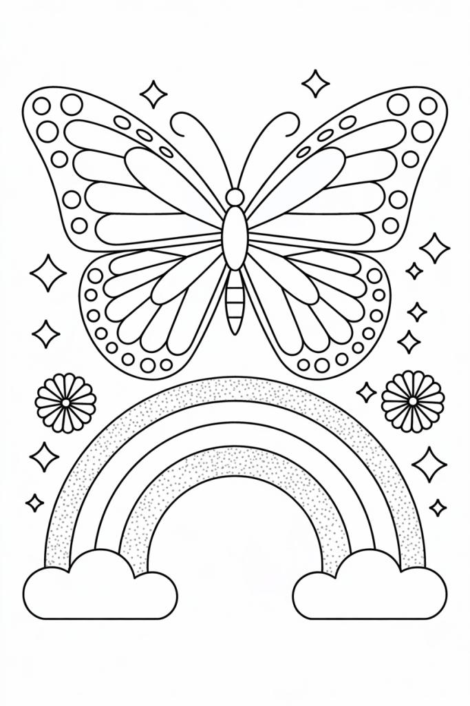 25+ Free Printable Butterfly Coloring Pages (PDF)
