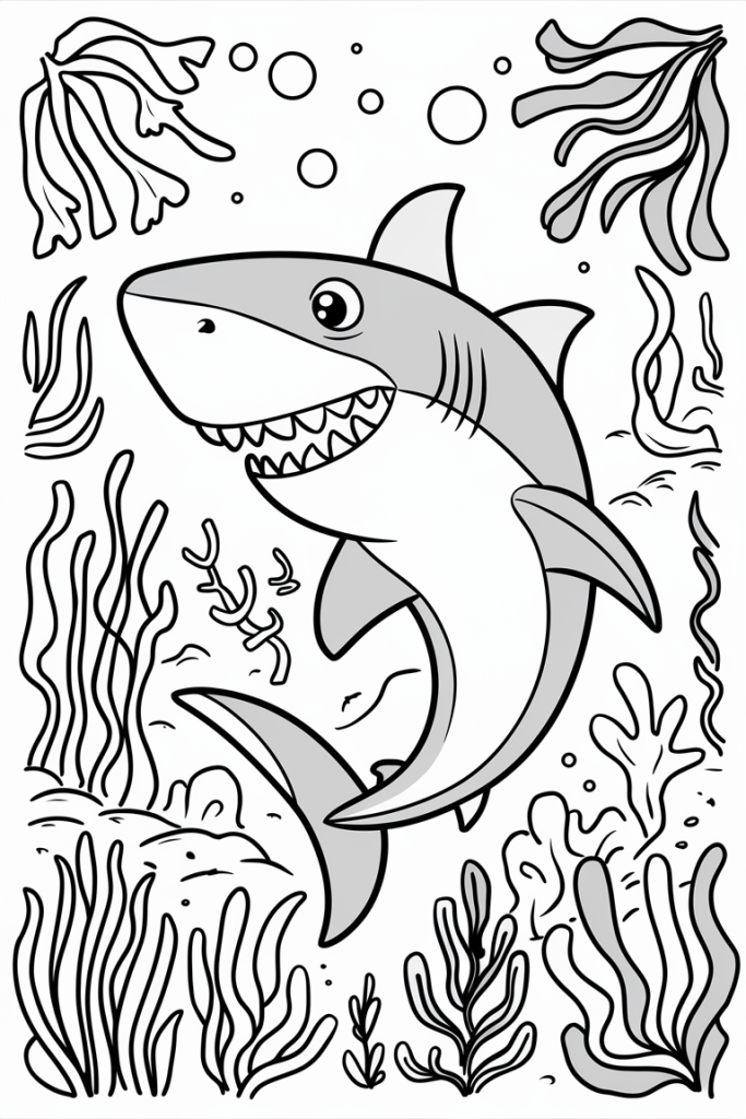 25+ Sea Animal Coloring Pages – Free Ocean Printable Sheets