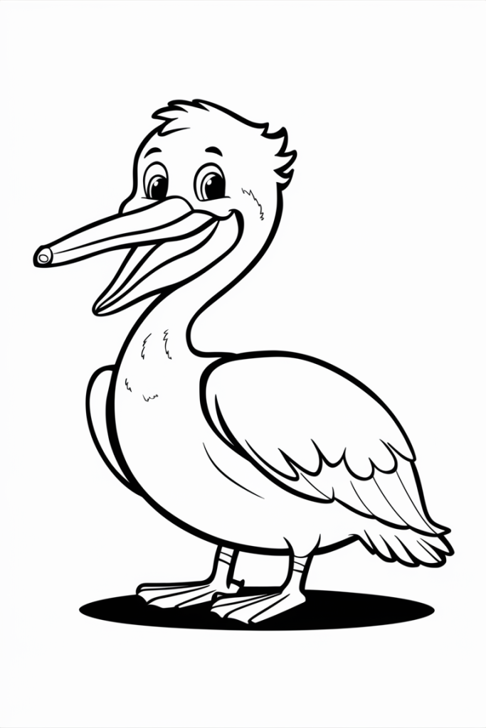 17+ Pelican Coloring Pages – Free Printable Sheets for Kids & Adults
