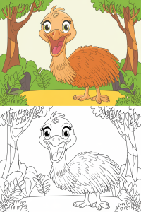 21+ Free Emu Coloring Pages – Printable Fun for All Ages!
