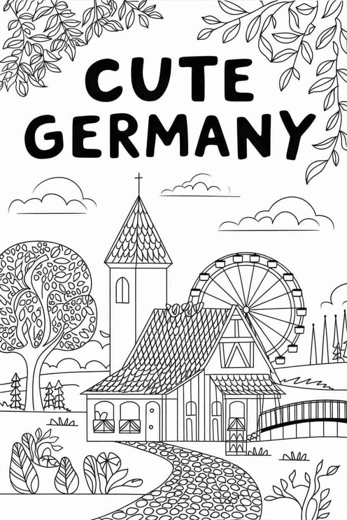 50+ Germany Coloring Pages 🇩🇪 | Free Printables to Download
