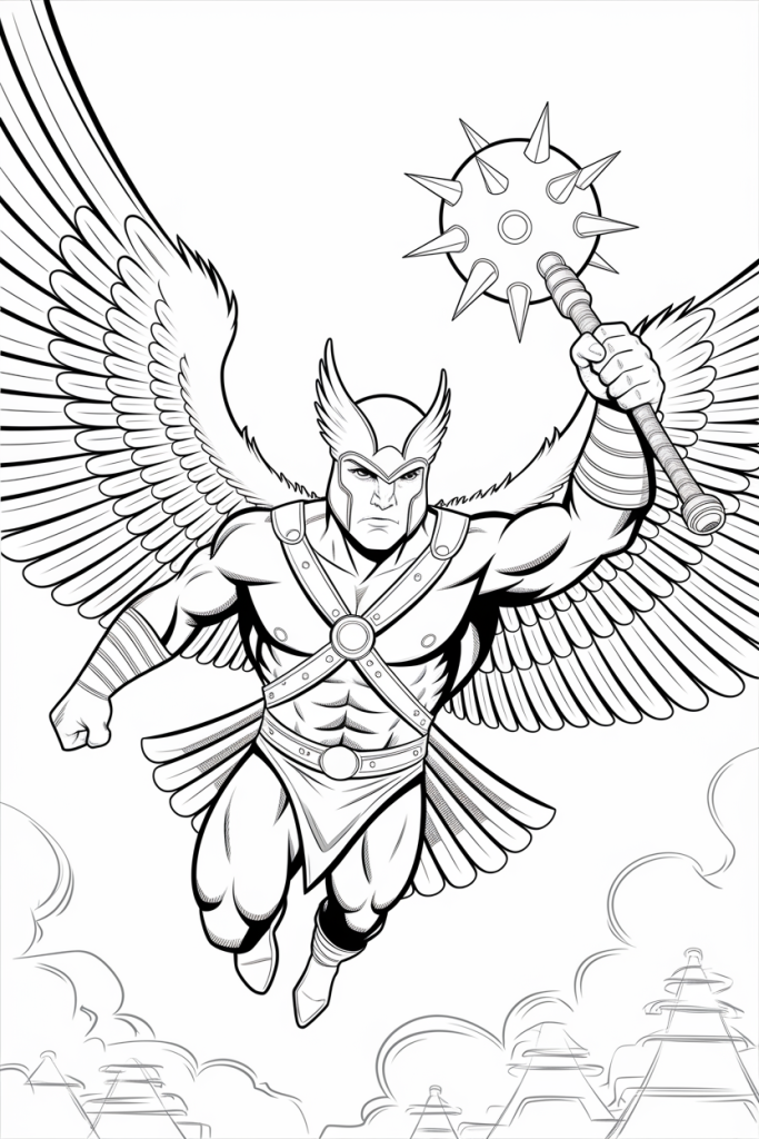 50+ Superhero Coloring Pages for Kids & Adults