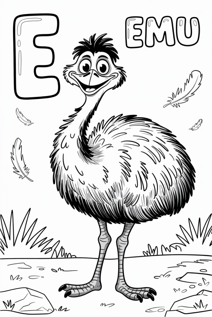 21+ Free Emu Coloring Pages – Printable Fun for All Ages!