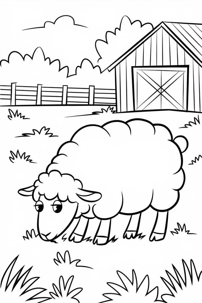 21+ Free Printable Farm Animal Coloring Pages (PDF)