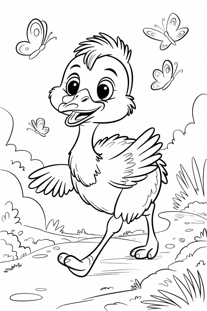 21+ Free Emu Coloring Pages – Printable Fun for All Ages!