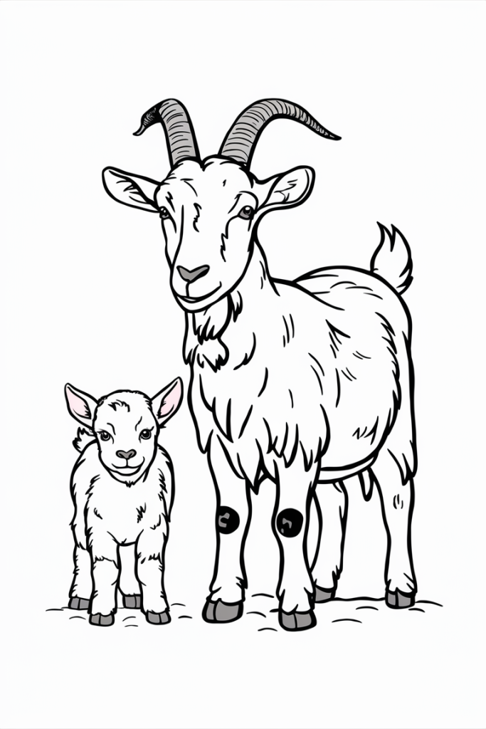 21+ Free Printable Farm Animal Coloring Pages (PDF)