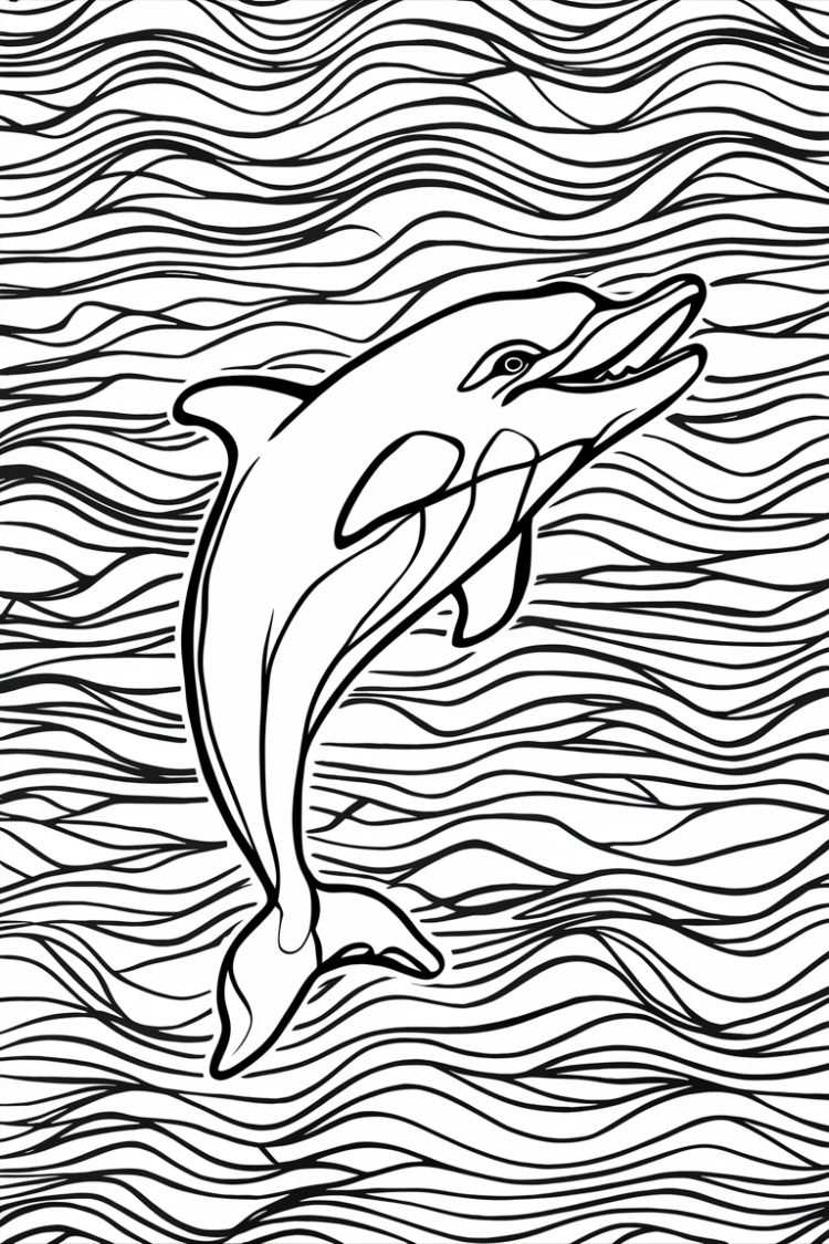 21+ Dolphin Coloring Pages Printable Free – Download & Dive In!