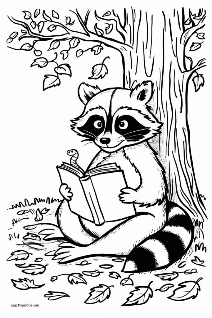 Free Raccoon Coloring Pages – Cute, Printable & Fun for Kids