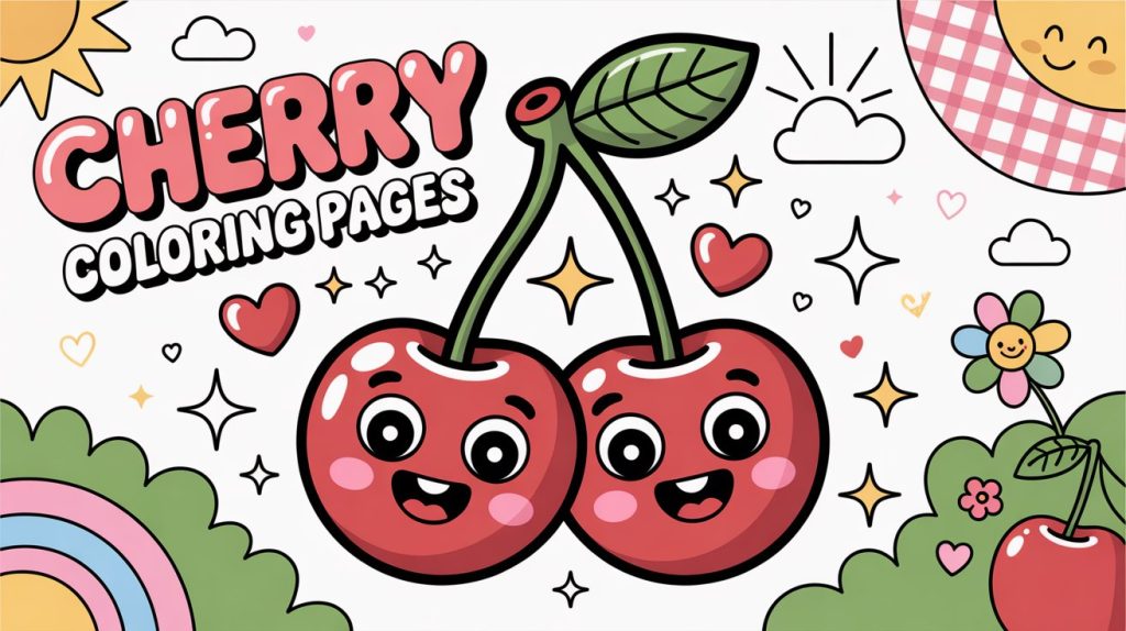 25+ Free Apple Coloring Pages for Kids & Adults to Print