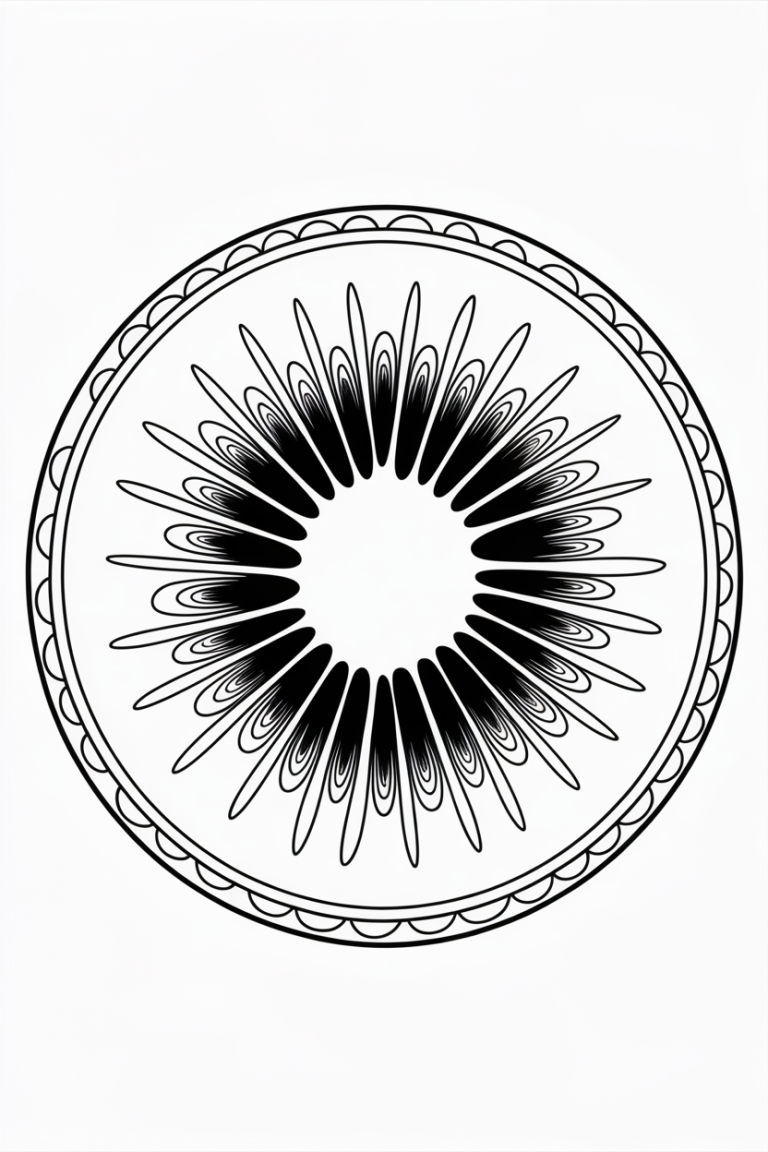 15+ Kiwi Fruit Coloring Pages–Fun & Free Printables for Kids