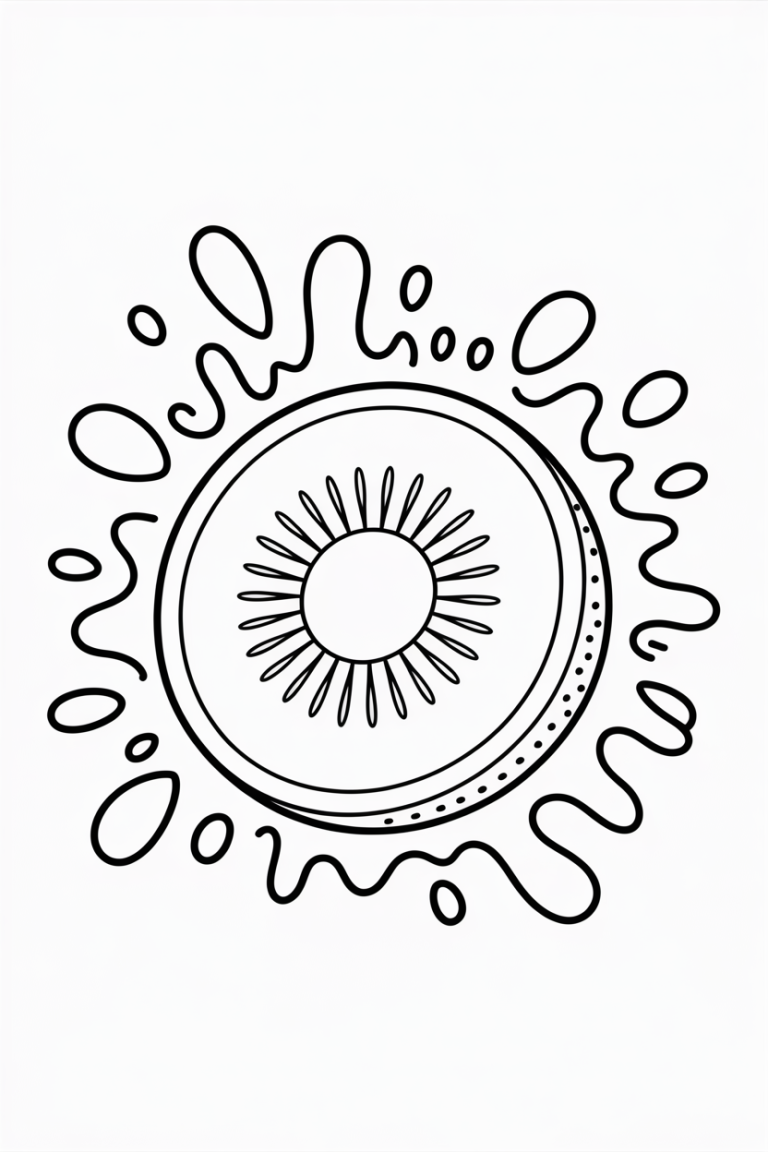 15+ Kiwi Fruit Coloring Pages–Fun & Free Printables for Kids