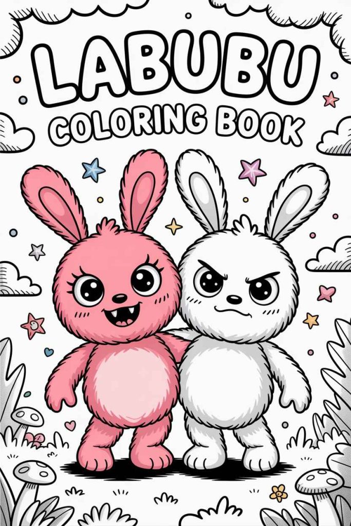 25+ Labubu Coloring Pages Printable & Free for Kids