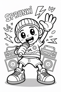 incredibox Sprunki Coloring Pages – Free Printables & Fan Favorites