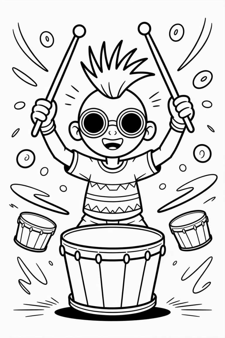 incredibox Sprunki Coloring Pages – Free Printables & Fan Favorites