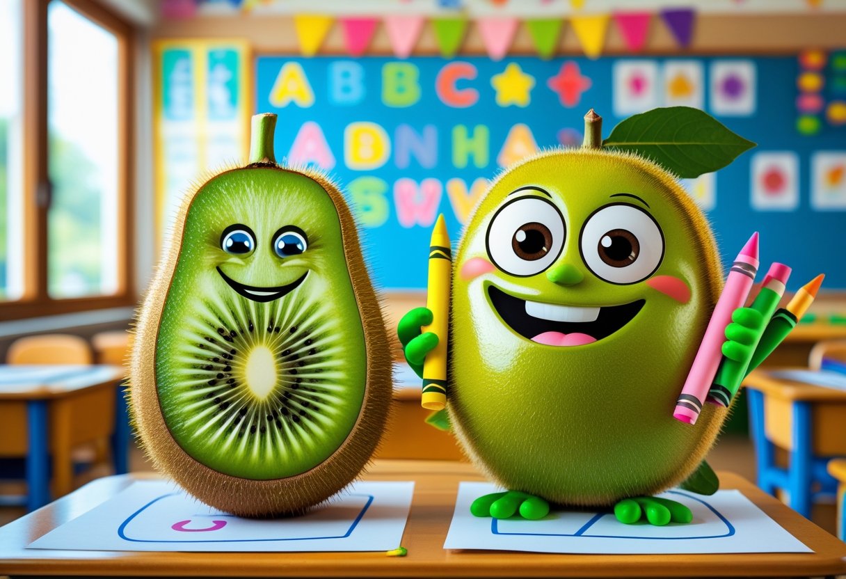 15+ Kiwi Fruit Coloring Pages–Fun & Free Printables for Kids