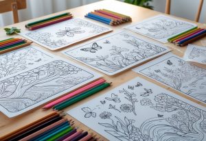 30+ Nature Coloring Pages Printable for All Ages