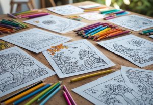 30+ Nature Coloring Pages Printable for All Ages