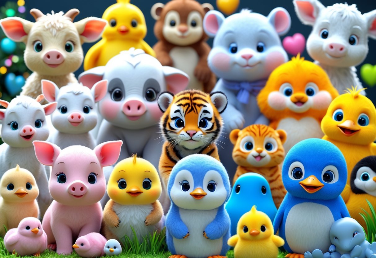 Baby Animal Coloring Pages – Free Printable PDF for Kids & Adults