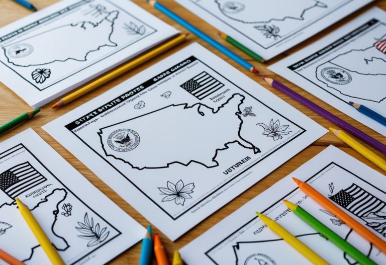 50+ 🇺🇸 United States Coloring Pages 🎨 | Free Printables 2025