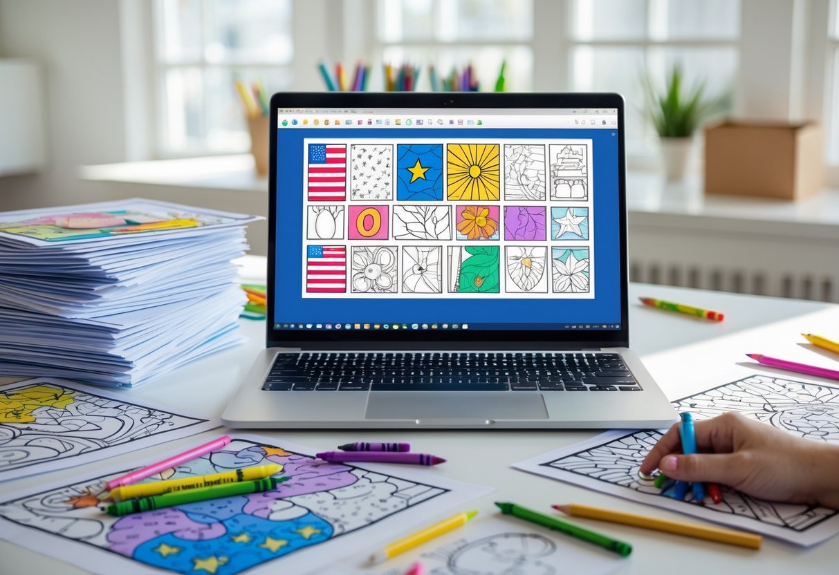 50+ 🇺🇸 United States Coloring Pages 🎨 | Free Printables 2025