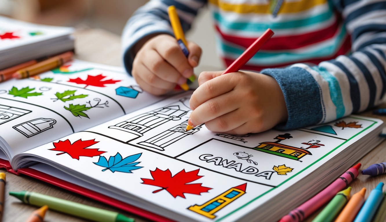50+Canada Coloring Pages for Kids 🇨🇦🎨|Free Printables 2025