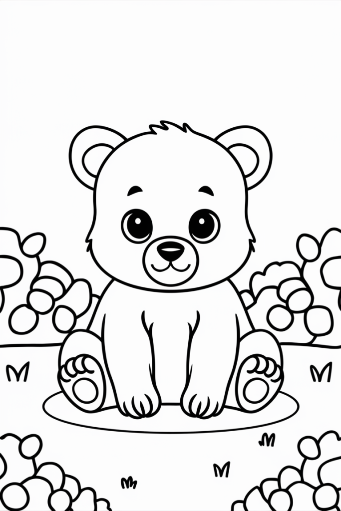 Baby Animal Coloring Pages – Free Printable PDF for Kids & Adults