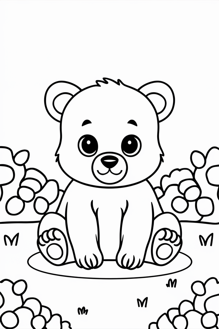 Baby Animal Coloring Pages – Free Printable PDF for Kids & Adults