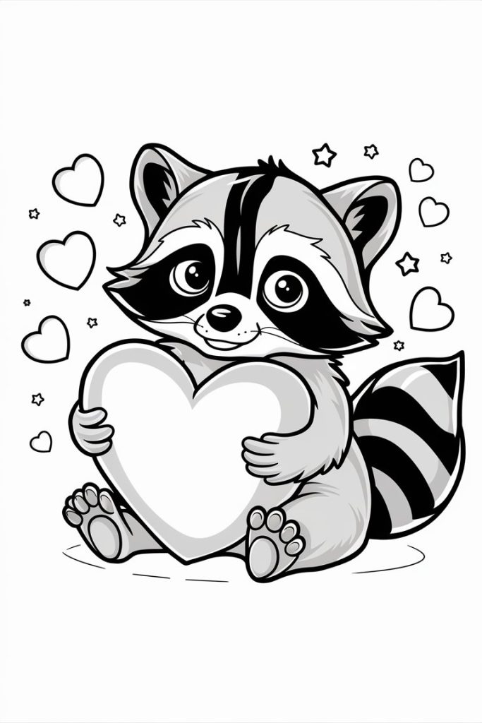 Free Raccoon Coloring Pages – Cute, Printable & Fun for Kids