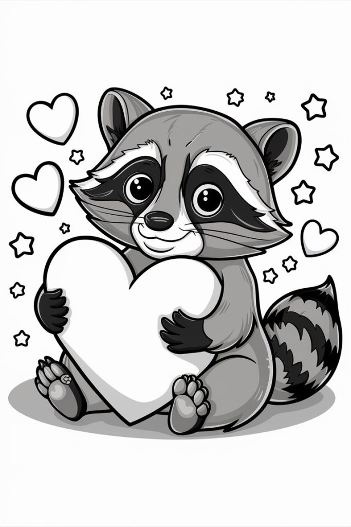 Free Raccoon Coloring Pages – Cute, Printable & Fun for Kids