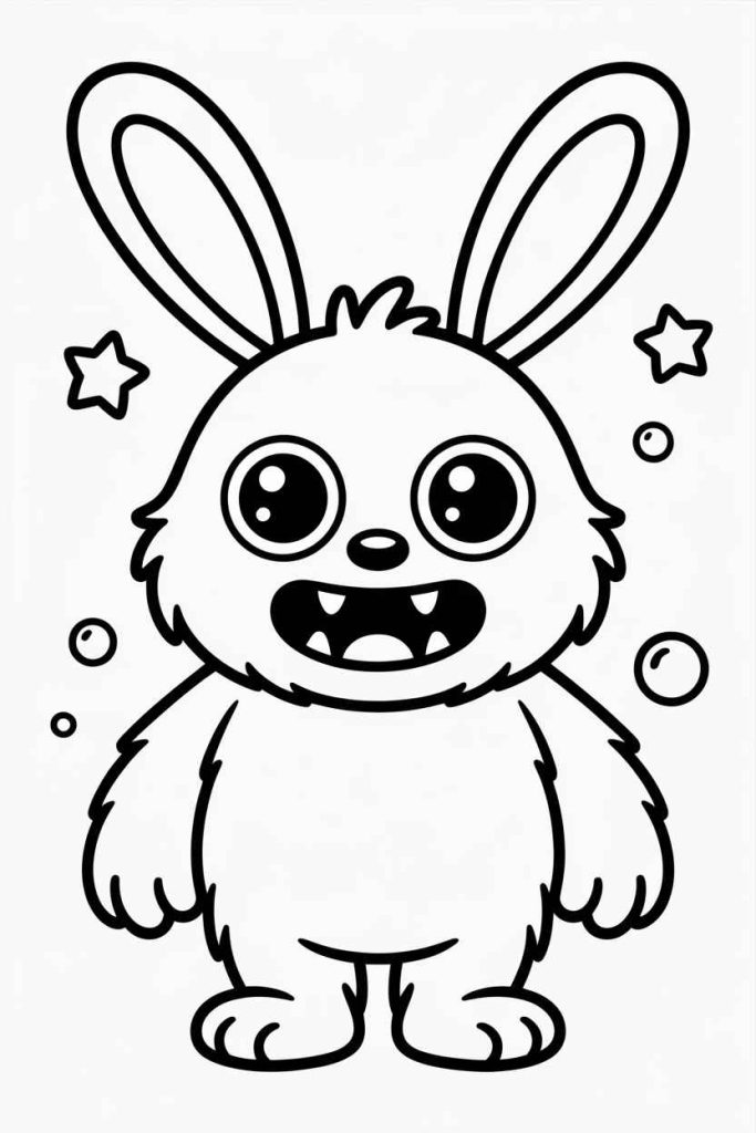 25+ Labubu Coloring Pages Printable & Free for Kids