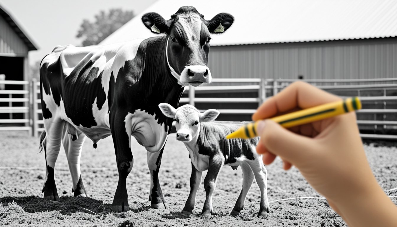 15+ Adorable Calf Coloring Pages You’ll Love (Free Printable Sheets ...